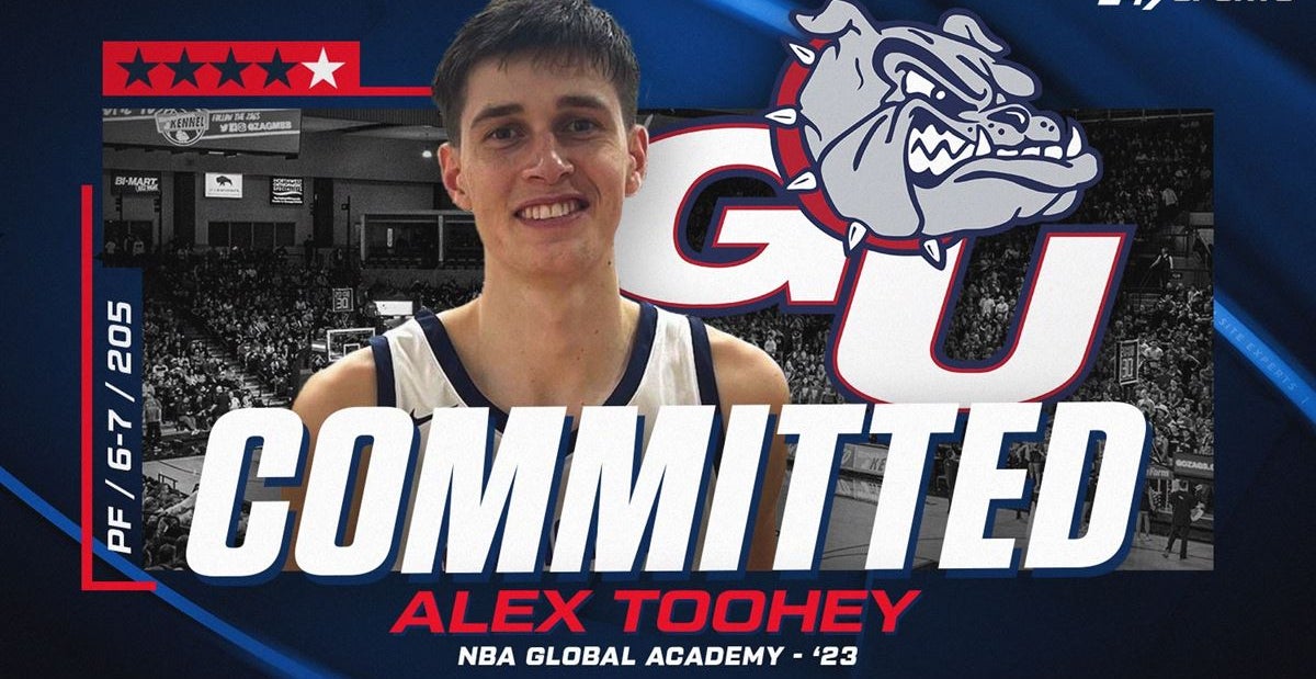 2023 international standout Alex Toohey commits to Gonzaga
