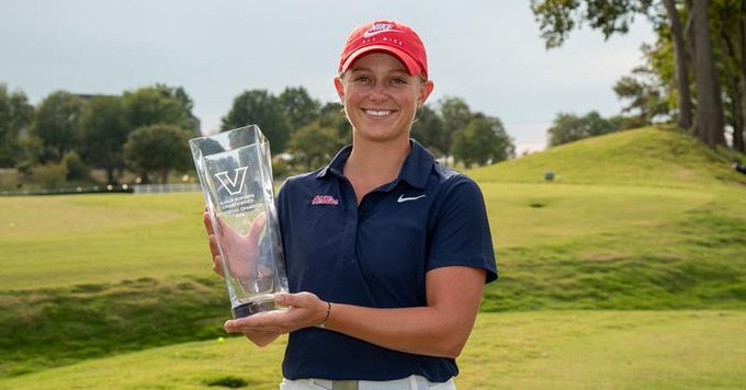 Ole Miss women's golfer Caitlyn Macnab earns All-America status