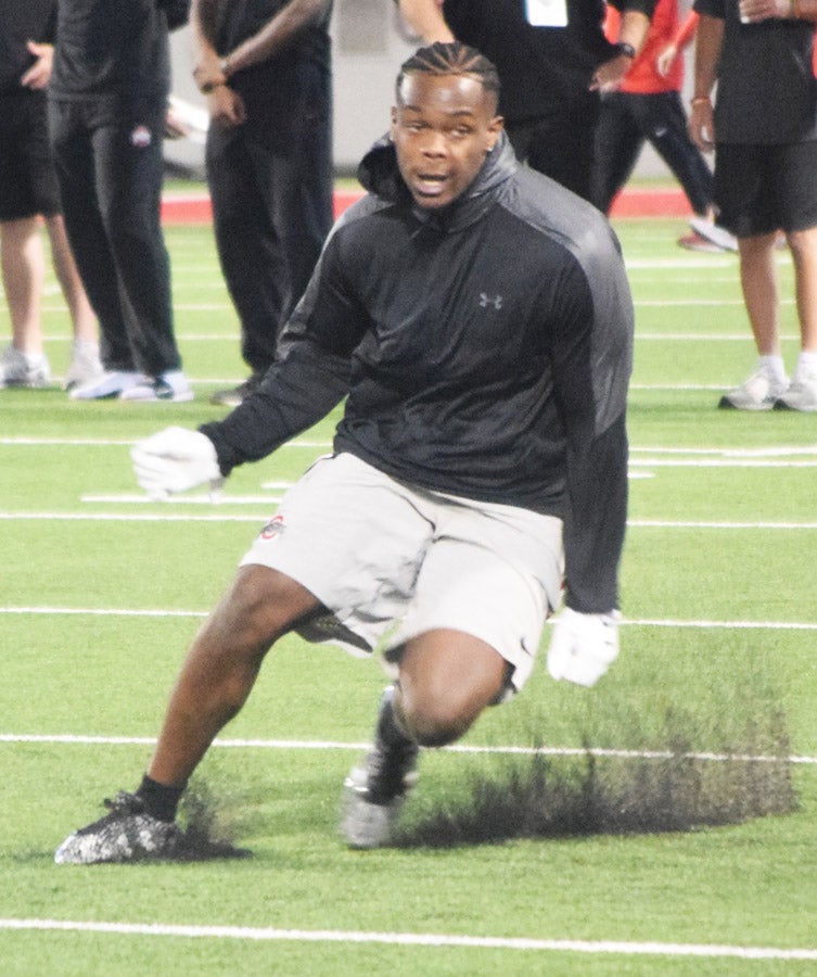 Photo Gallery: Ohio State pro workout day