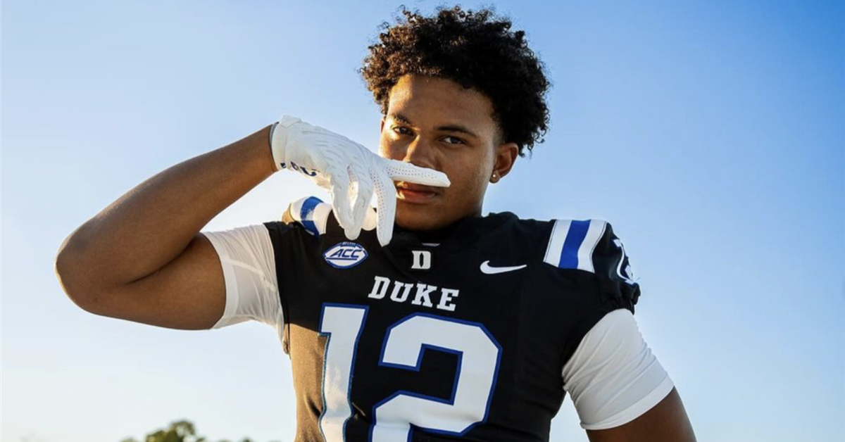 Top 100 DE Bryce Davis flips from Clemson to Duke: 'I feel like it was ...