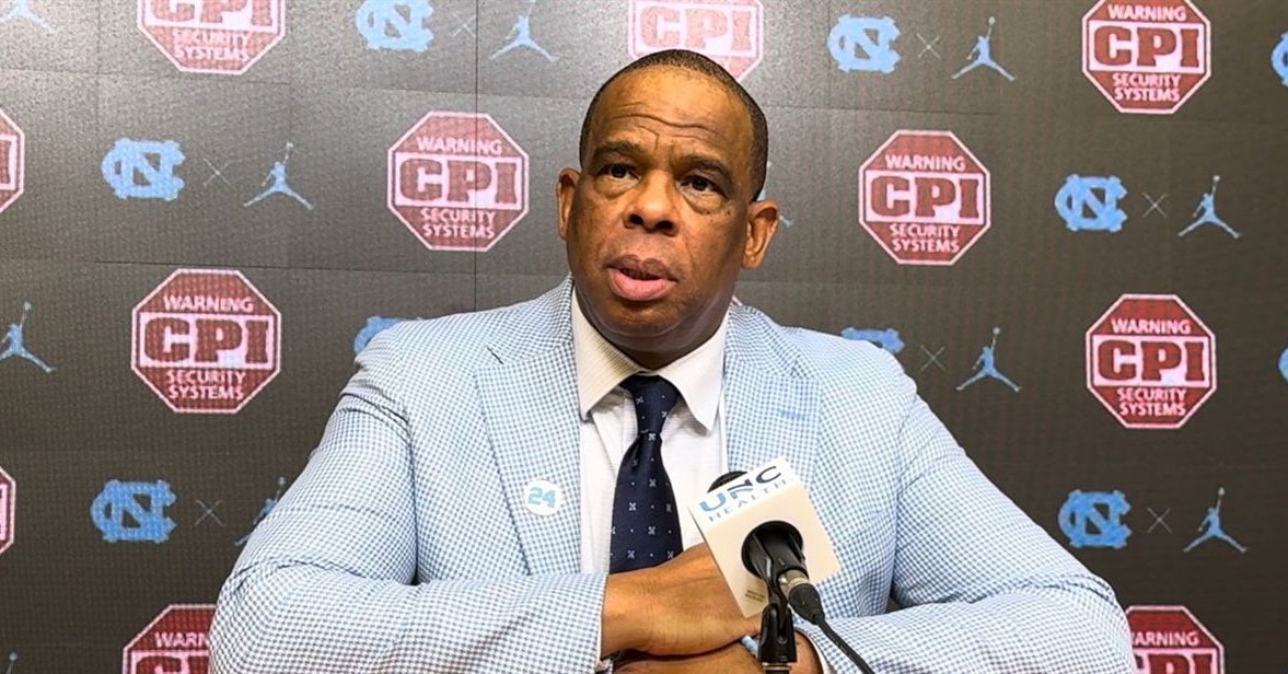 UNC Coach Hubert Davis Post-Duke Press Conference
