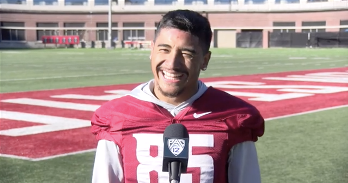 Lincoln Victor says offseason work led to fast start in WSU spring ball
