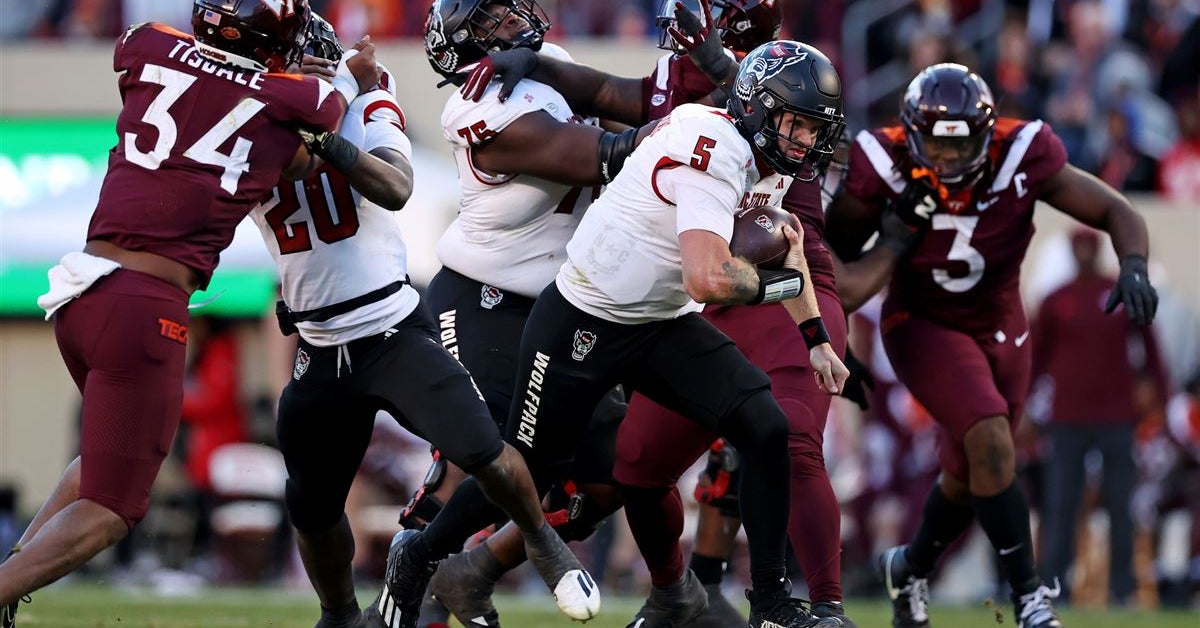 NC State shuts down Virginia Tech Senior Day festivities, late comeback ...