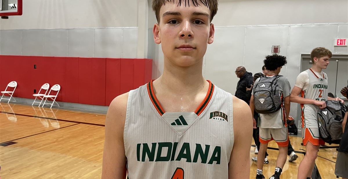 6-foot-5 Class of 2028 combo guard Caleb Coolman of Penn (IN) is set to ...