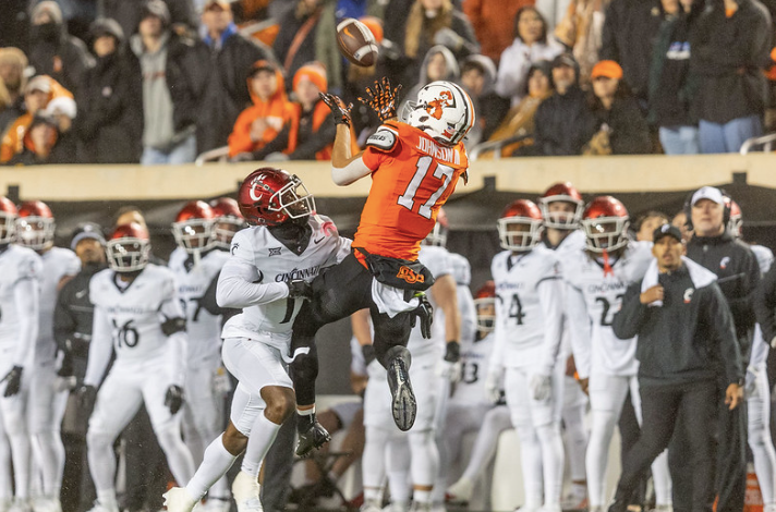 Meet Leon Johnson III, the latest receiver to step up in Oklahoma State ...