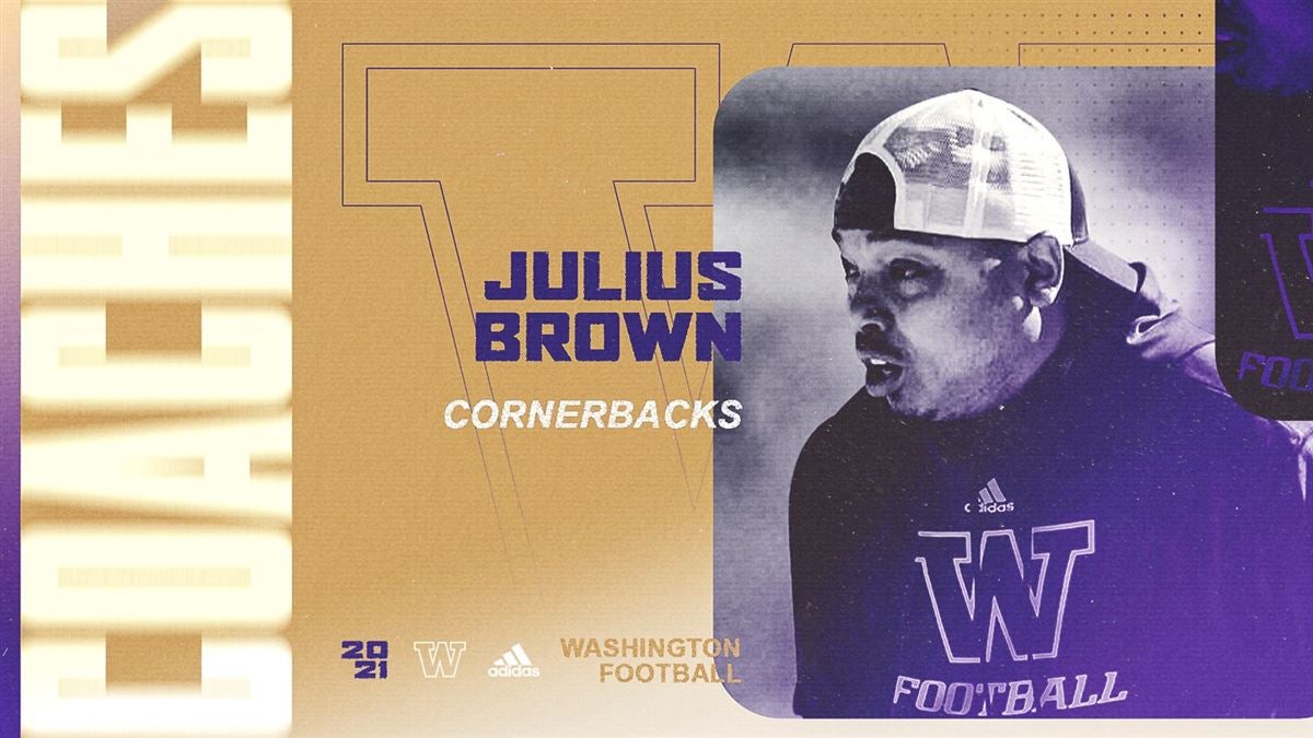 Julius Brown Joins UW Football Staff As Cornerbacks Coach