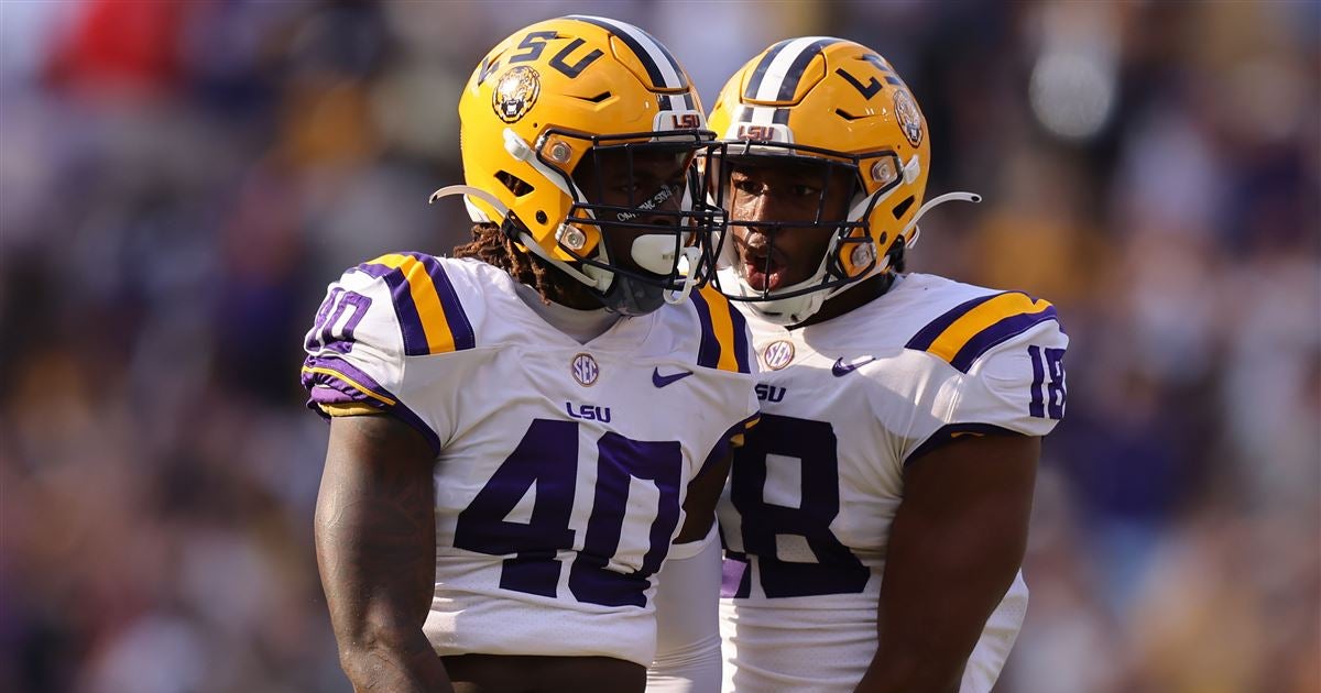 LSU vs. Arkansas football: Harold Perkins, Tigers defense put on show ...