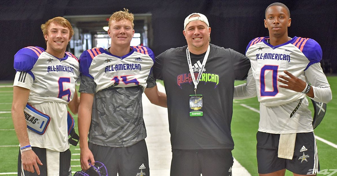 West OC Sheldon Cross breaks down the West QBs at All-American Bowl