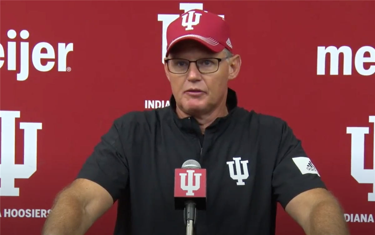 Coach Tv Tom Allen Previews Maryland Game Details Growth He Wants To See From Players And Coaches