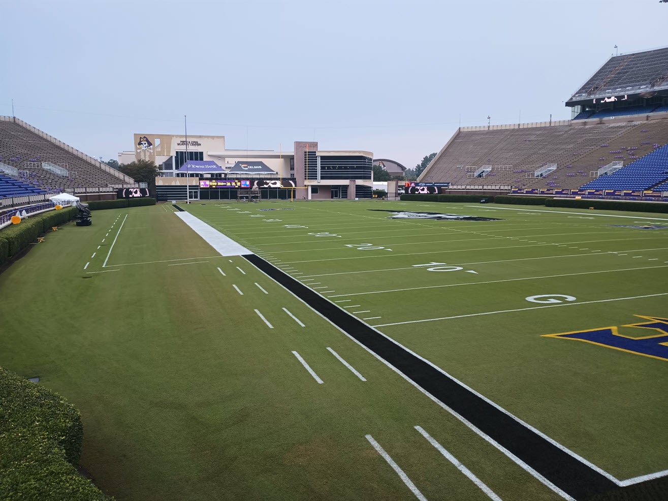 DFS in the rain ... looking good