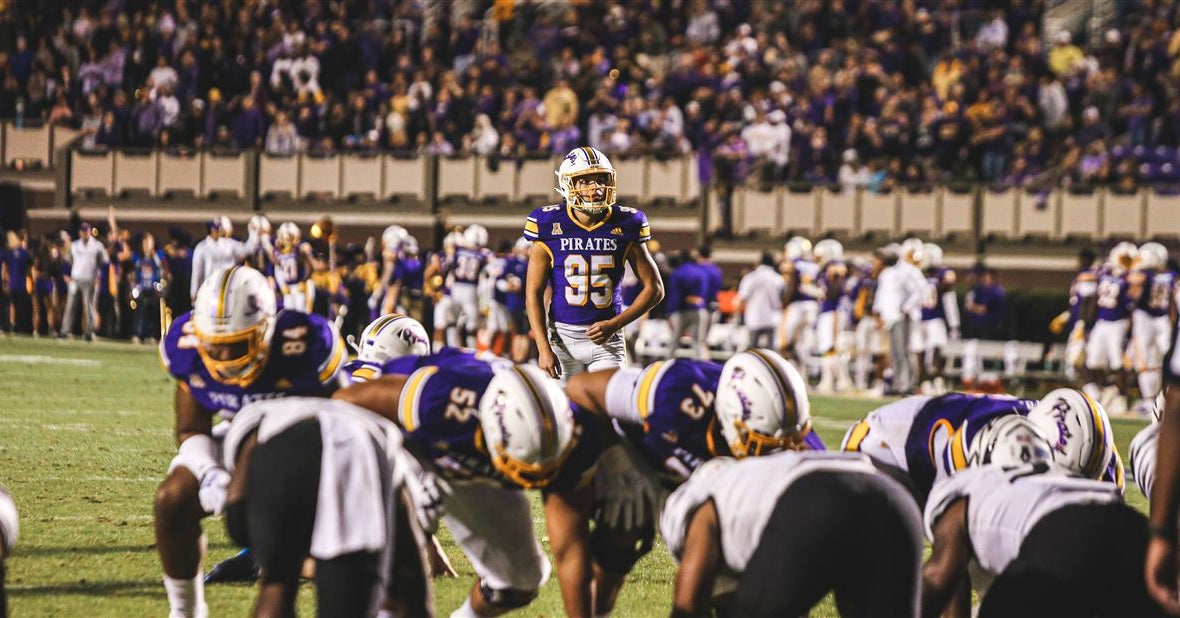 ECU releases depth chart for UCF game