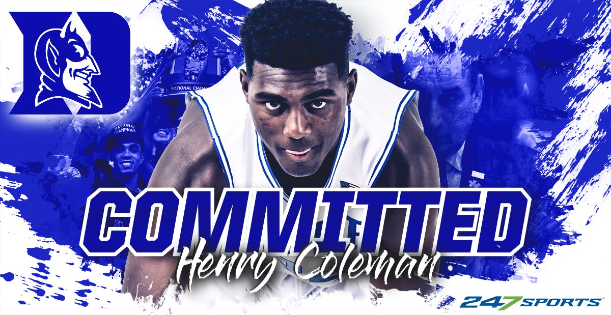 Exclusive: Henry Coleman goes in-depth on his commitment to Duke