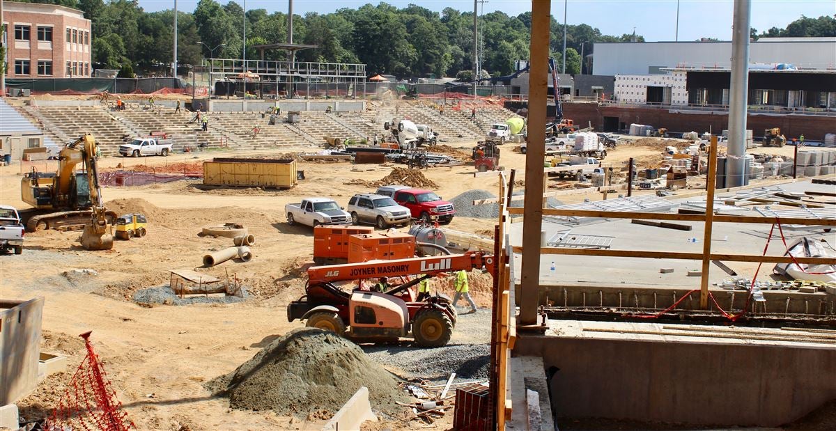 End in Sight for UNC's Athletic Construction Project