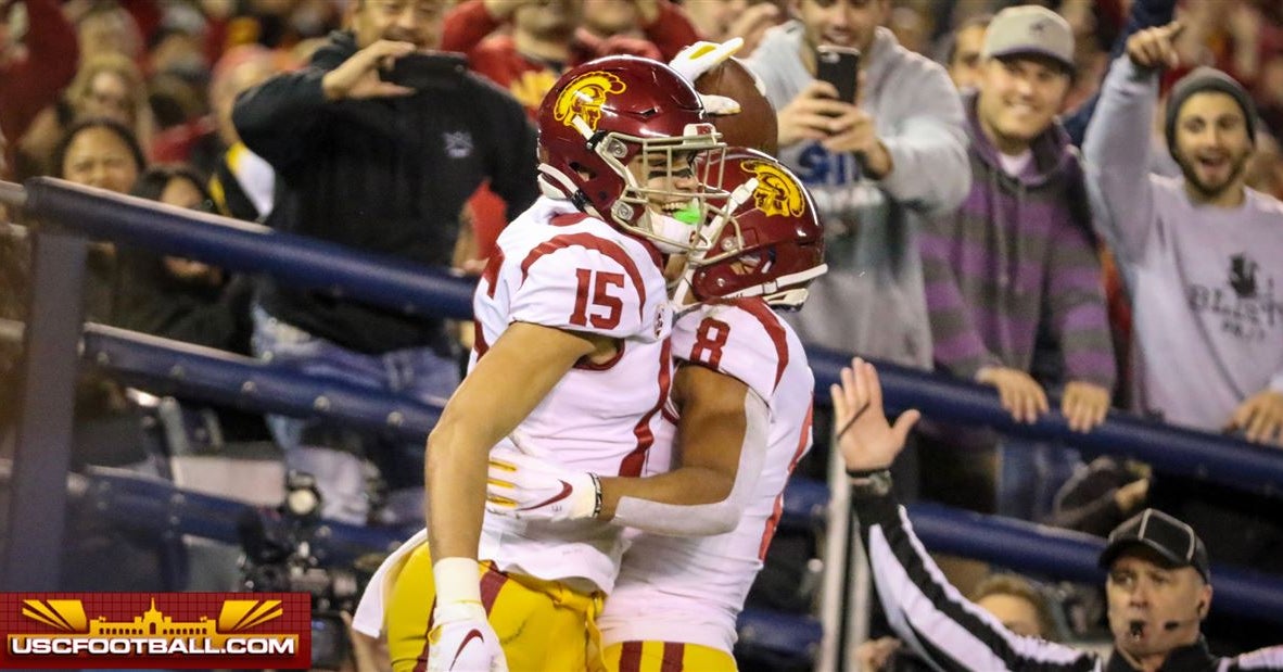 Quick snapshot of USC's pass catchers for 2020