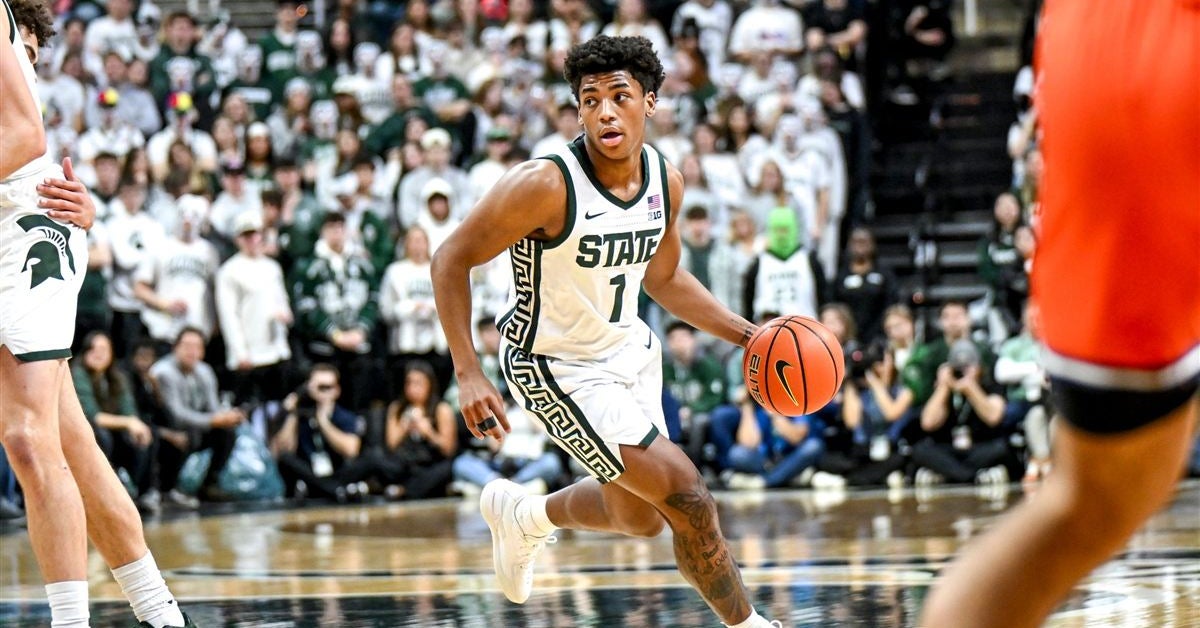 Michigan State PG Jeremy Fears Jr. named to Wooden Award mid-season ...