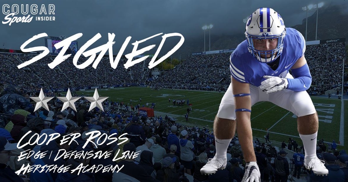 Cooper Ross is officially a BYU Cougar