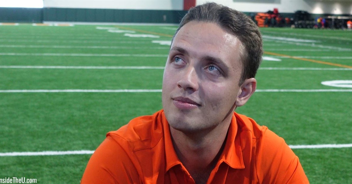 VIDEO: QB Carson Beck interview at media day