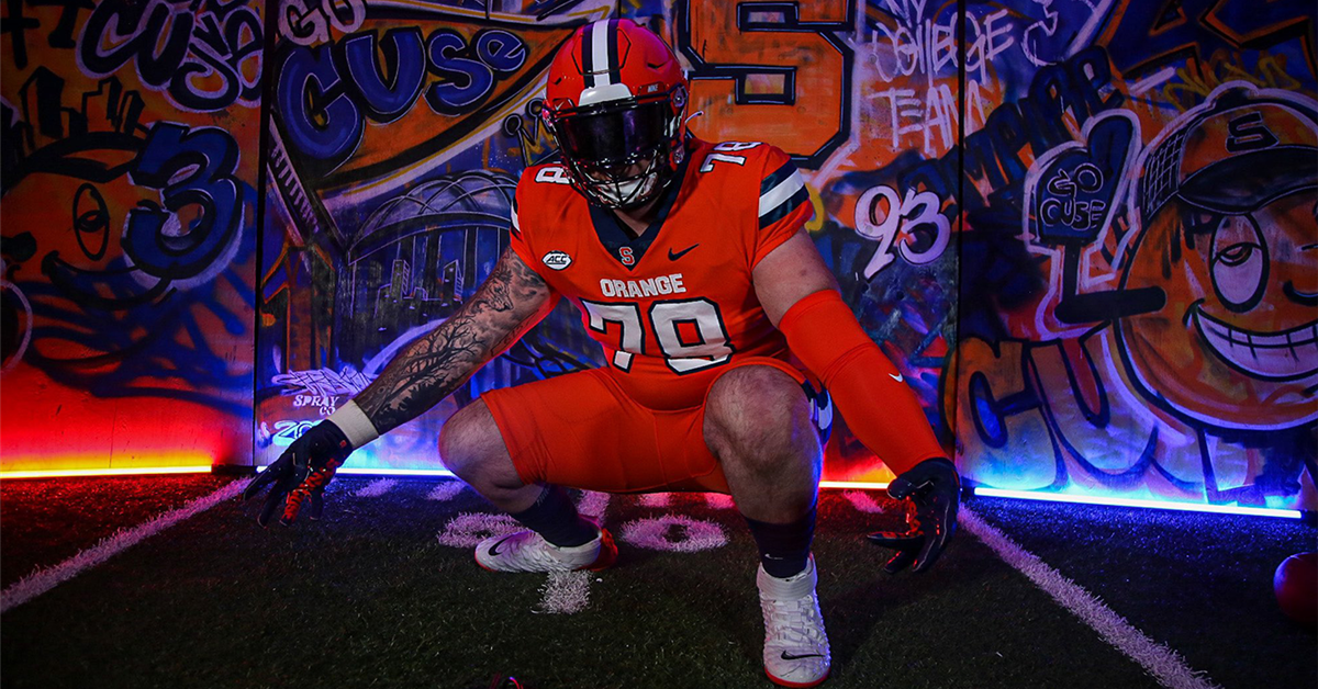 Transfer OL Joe More prepares to make immediate impact for Syracuse