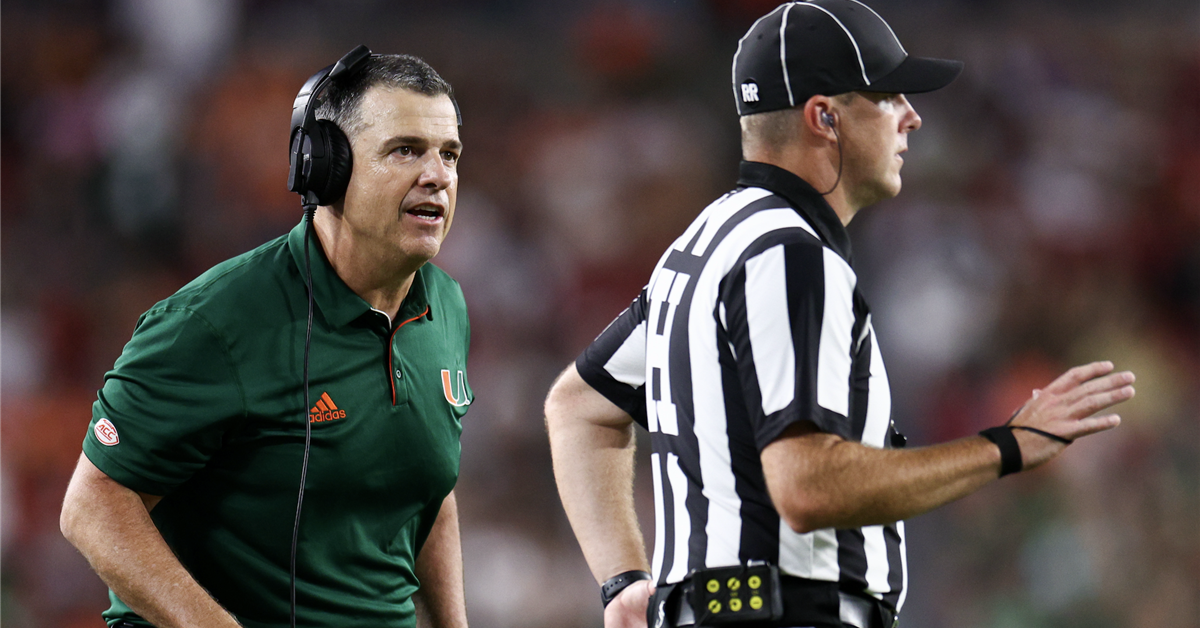 Mario Cristobal addresses controversial ending to Miami-Virginia Tech ...
