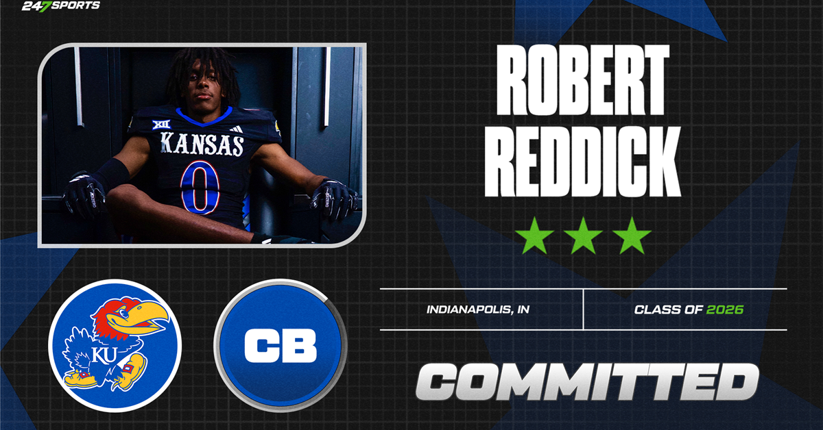 Three-star DB Robert Reddick commits to Kansas