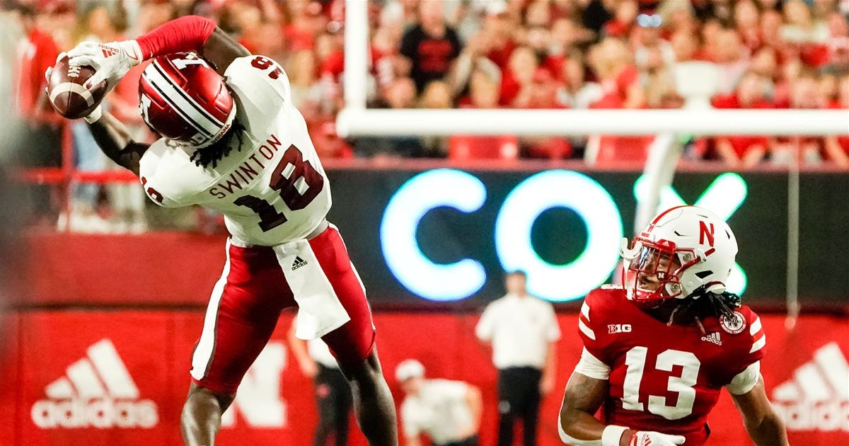 Recap: Indiana held scoreless in second half, falls at Nebraska, 35-21