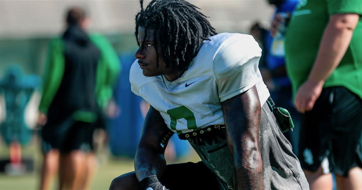 Never deterred, Nick Harvey refocused at UNT with family nearby