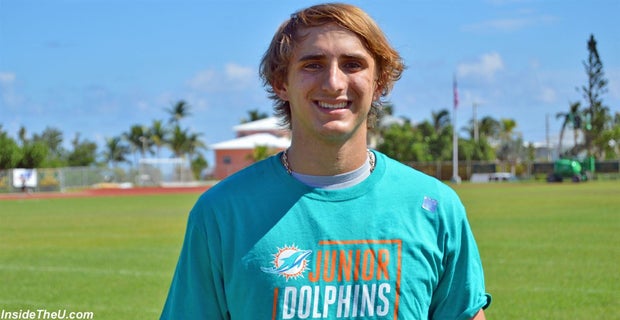 TE Prosek excited to prove himself as a walk-on at Miami