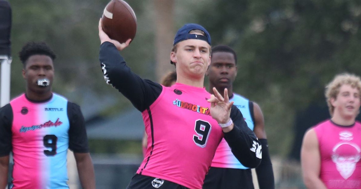 Composite Four-star QB Tyler Aronson on UVA's Coach Lamb: 'I think he's ...