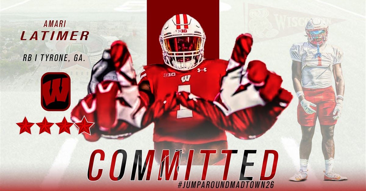 BREAKING: Four-Star Tailback Amari Latimer Commits to Wisconsin