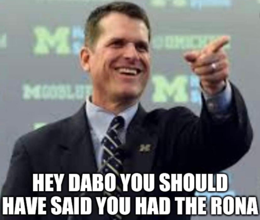 A Top 5 meme on Dabo and Jimmy!