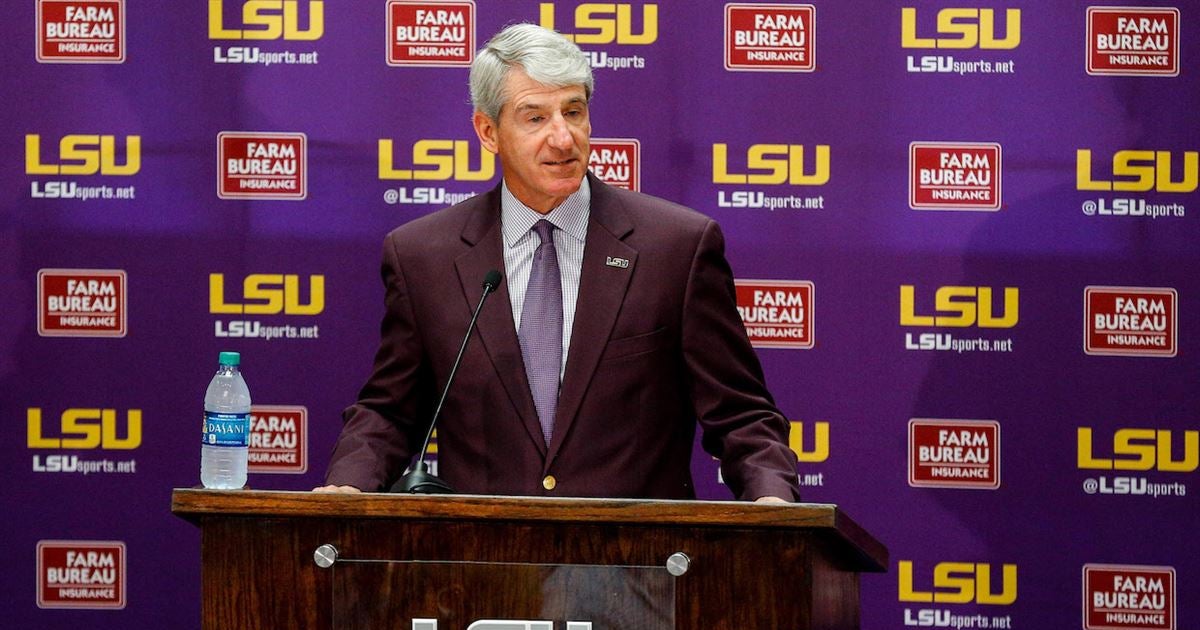 Report: Joe Alleva to step down as LSU athletic director