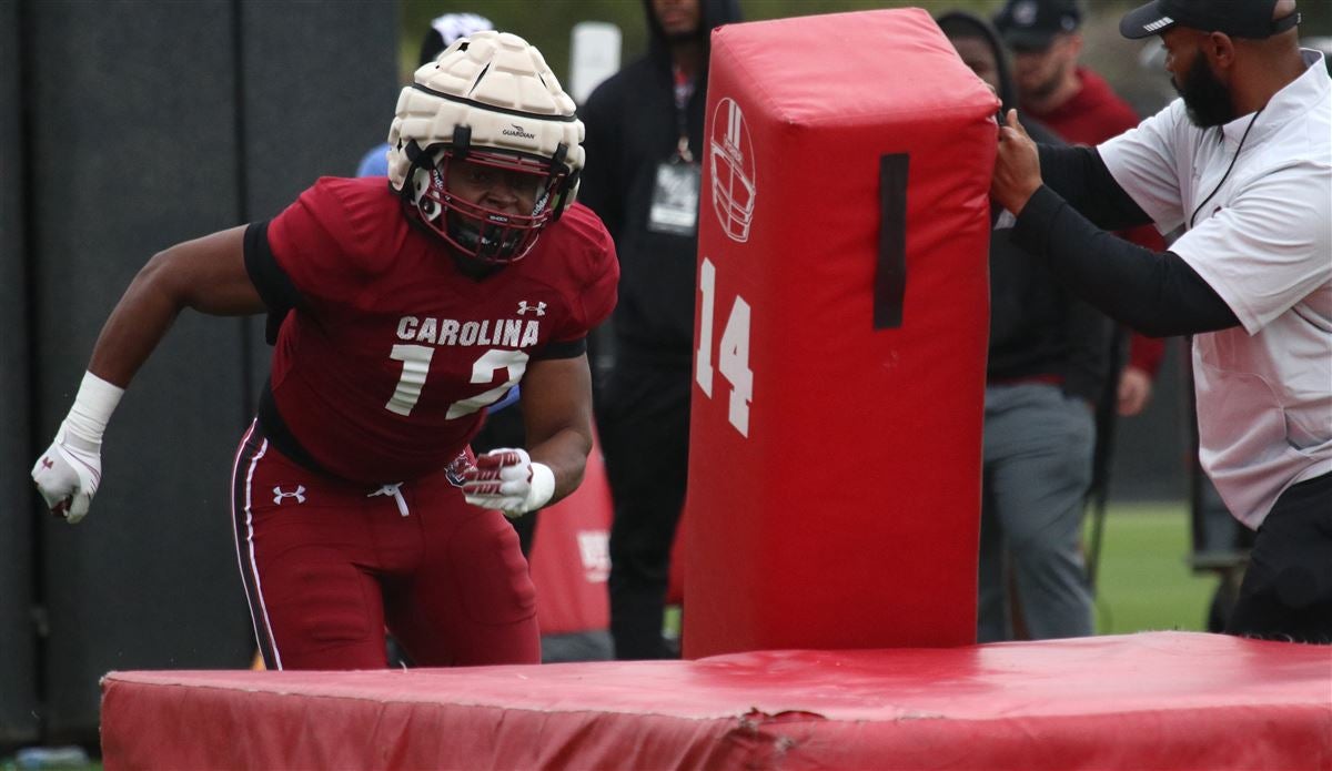 Carolina gives sneak preview of flexibility on defense