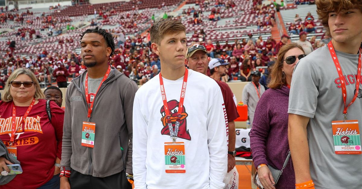 Hokies K Commit Aiden Daugherty Details Recent Visit