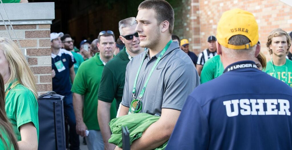 Garrett Dellinger talks 'awesome' visit to Notre Dame for USC