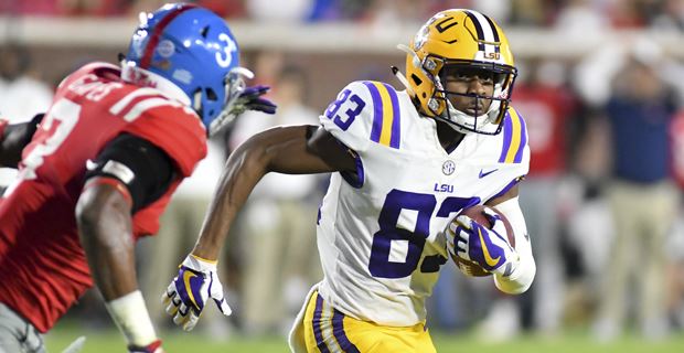 Steelers meeting with LSU WR Russell Gage Jr.