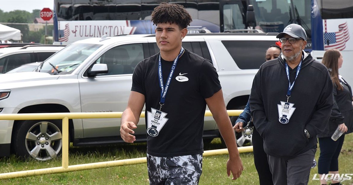 WR Peter Gonzalez recaps important Penn State official visit