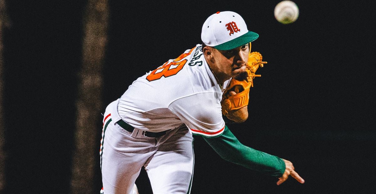 Jordan Vargas sharp in debut, but Miami falls 4-3 to UCF