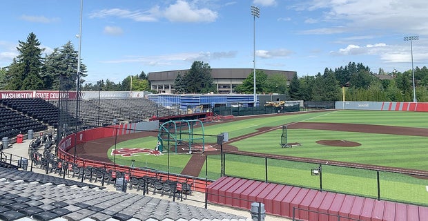 Photos of WSU baseball complex construction; Project BTO