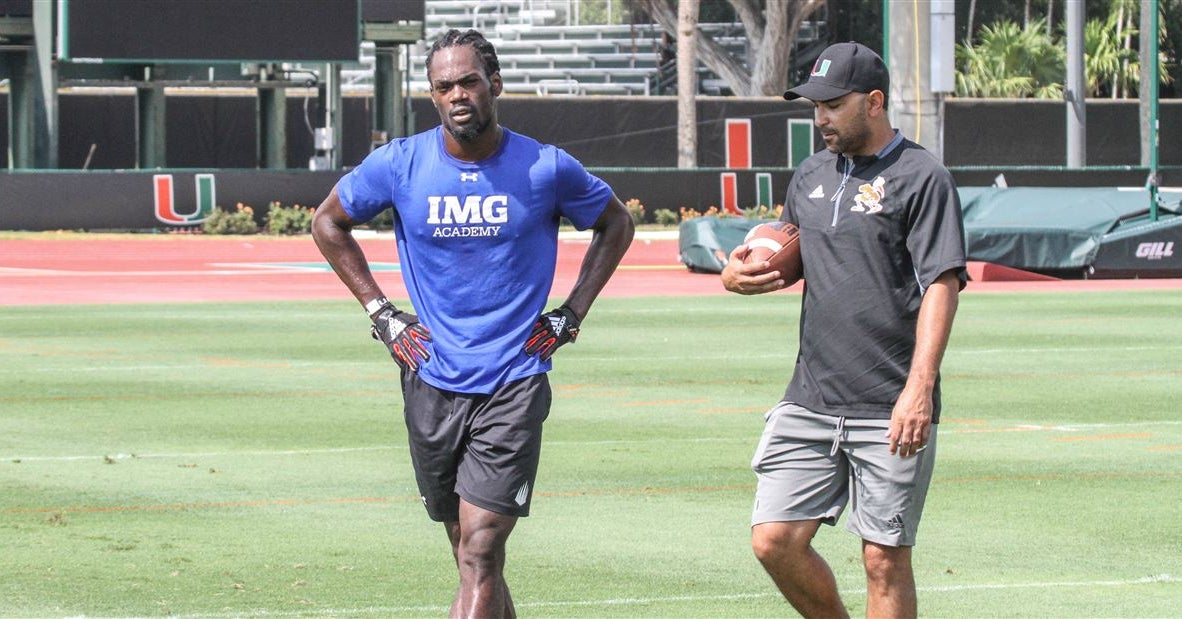 WR Michael Redding commits to Miami out of nowhere