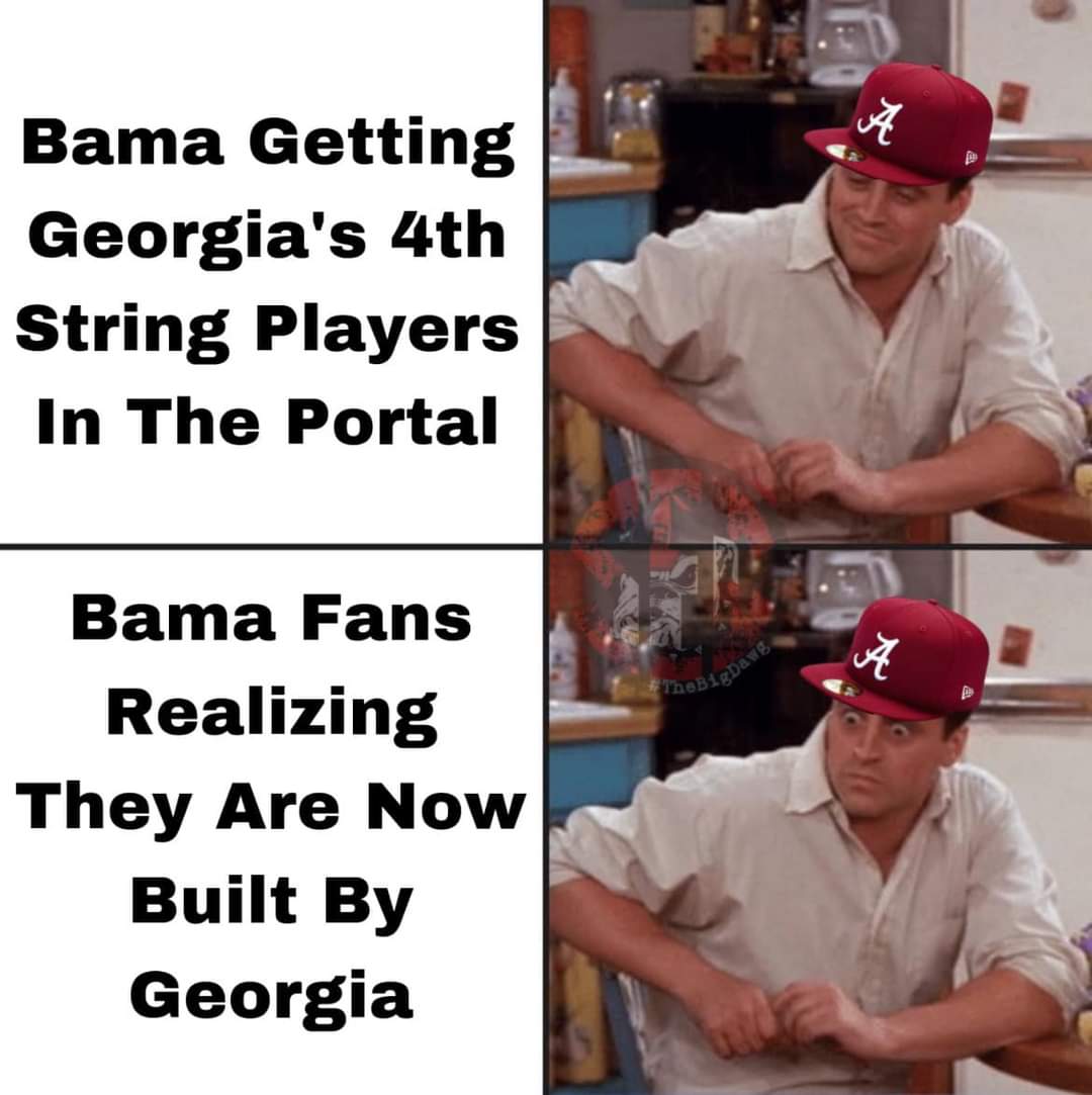 Bama fans emotions right now