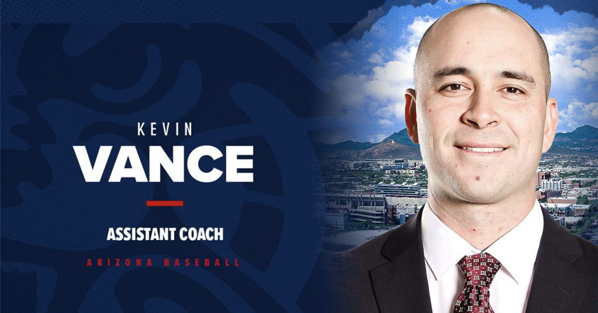 Kevin Vance joins Arizona baseball as assistant coach