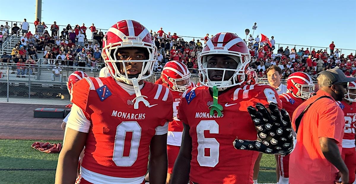Close up look at Mater Dei's dynamic backfield of Nate Frazier and ...