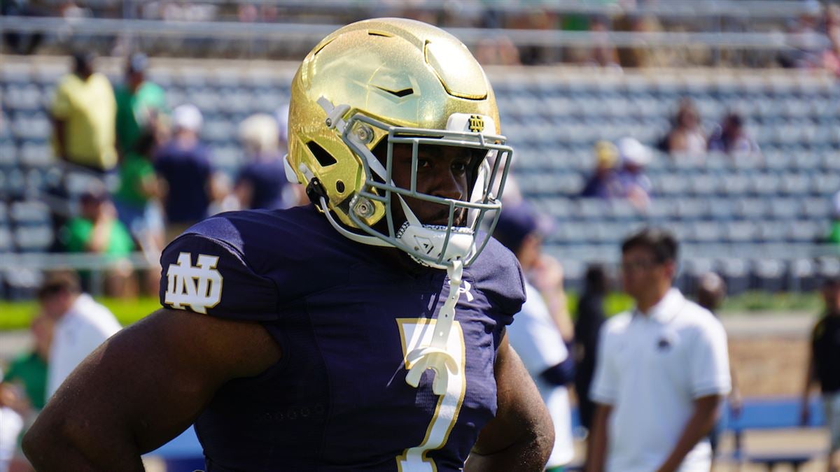 Everything Audric Estime Said After Notre Dame Defeated Central Michigan