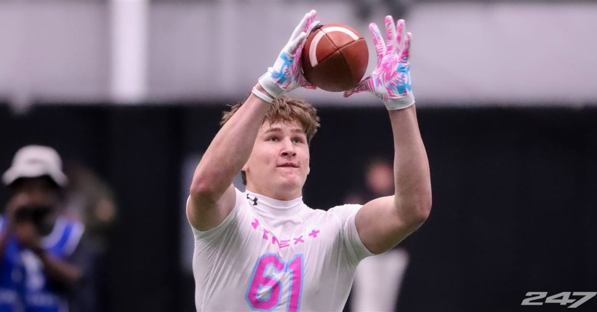 2027 tight end Sutton Gutting says relationship with Jon Cooper won his ...