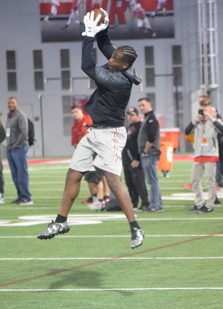 Photo Gallery: Ohio State pro workout day