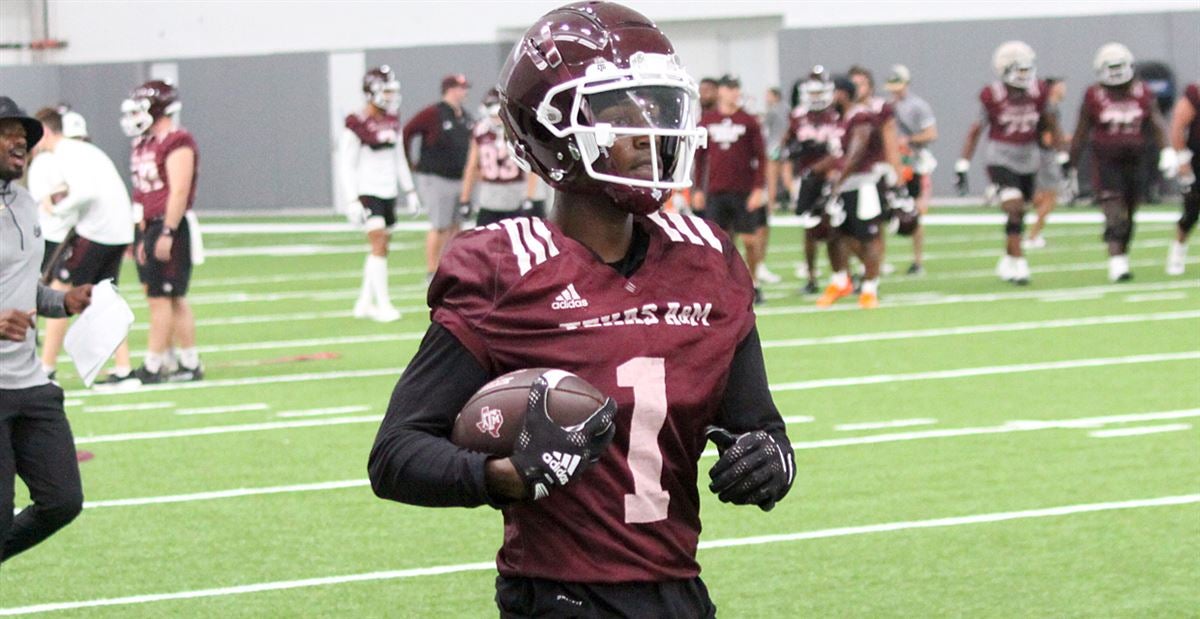 Texas A&M WR Evan Stewart ranked as top WR in SEC by 247Sports