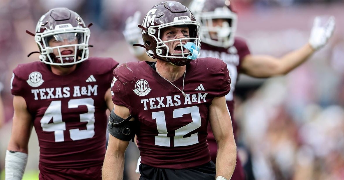 Former Texas A&M 12th Man Sam Mathews shines at Pro Day