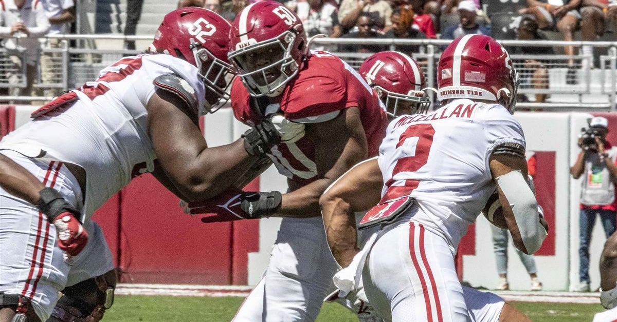 Alabama Spring Football Award Winners
