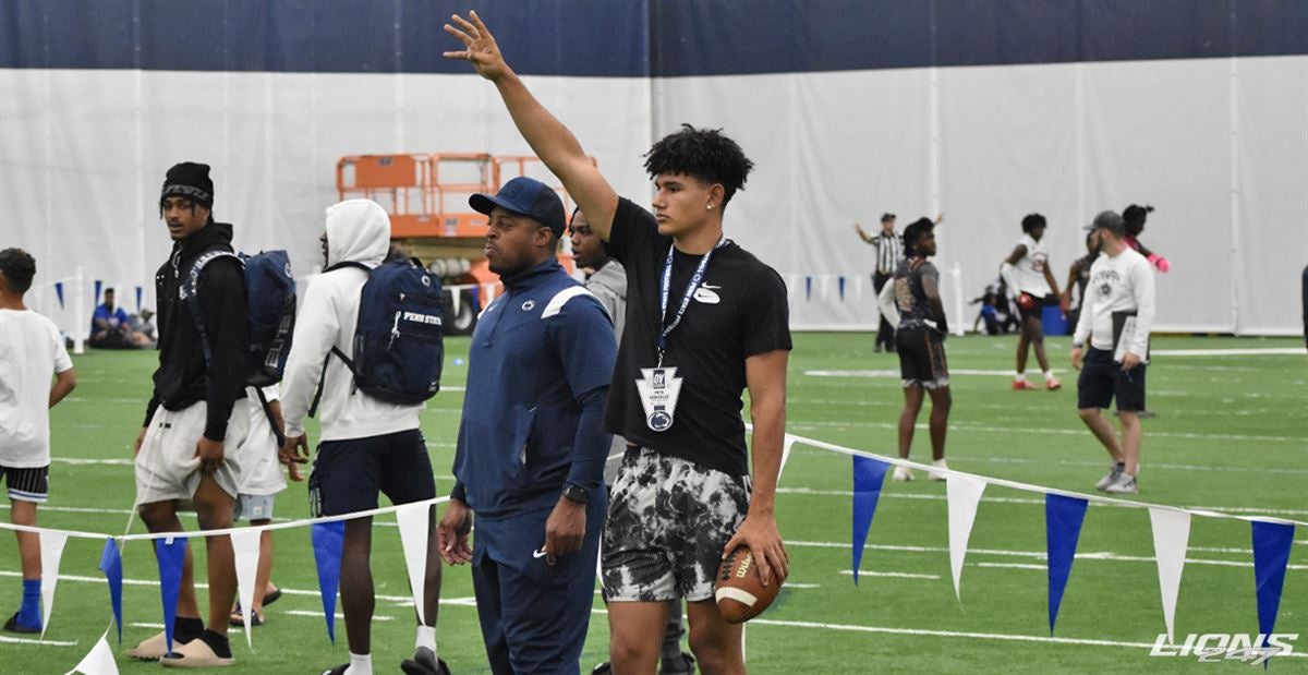 Incoming Penn State wide receiver Peter Gonzalez earns NFL Latino Youth ...