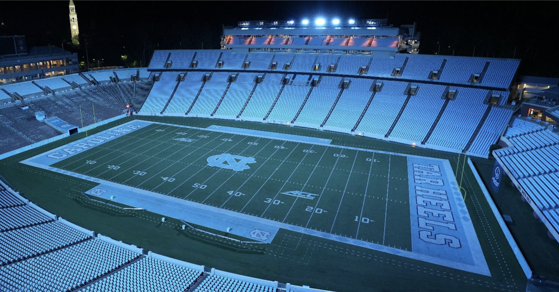 WATCH: UNC Football Unveils Massive Upgrade to Kenan Stadium Lighting ...